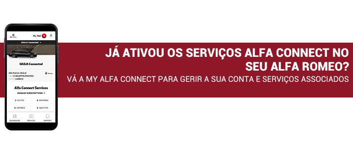 Alfa Connect Services | Mopar® | Alfa Romeo Portugal